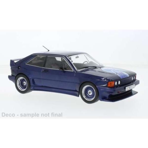 1980年 Volkswagen Scirocco Rieger GTO ブルー/ MCG  1/18 ミニカー