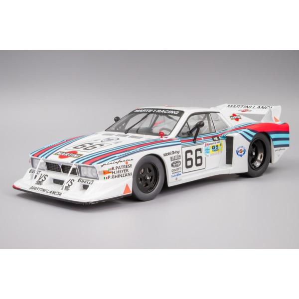 Lancia Beta Montecarlo Gr.5 66号車 Martini Racing Martini ルマン24時間 1981 R.Patrese H.Heyer P.Ghinzani/ MCG 1/18 ミニカー