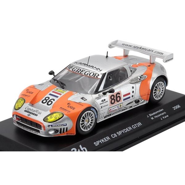 SPYKERスパイカー C8 SPIDERスパイダー GT2R ルマン24時間 2006 シルバーオレンジ CENTAURIA-24h-LEMANS COLLECTION / EDICOLA 1/43 ミニカー