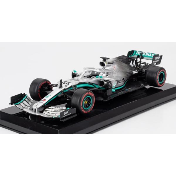 MercedesGPメルセデスGP F1 W10 ルイス ハミルトン ワールドチャンピオン 2019 シルバー ブラック LEGGENDARIE-AUTO-DA-CORSA-LE-GRANDI-FORMULA1-COLLECTION-CEN...