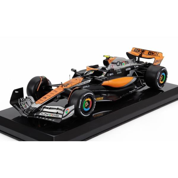 McLarenマクラーレン F1 MCL60 ランド ノリス イギリスGP 2位 2023 オレンジ ブラック LEGGENDARIE-AUTO-DA-CORSA-LE-GRANDI-FORMULA1-COLLECTION-CENTAURI...