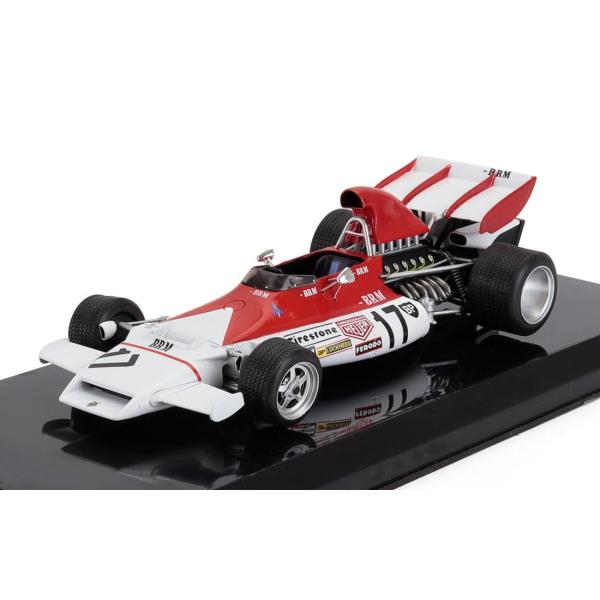 BRM F1 P160B ジャン ピエール ベルトワーズ モナコGP 優勝 1972 レッド ホワイト ブリスターボックス LEGGENDARIE-AUTO-DA-CORSA-LE-GRANDI-FORMULA1-COLLECTION-CE...