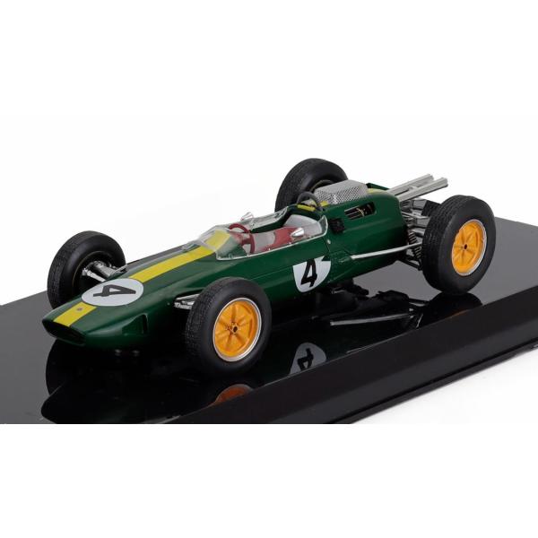 Lotusロータス F1 クライマックス 25 ジム クラーク ワールドチャンピオン 1963 グリーン イエロー LEGGENDARIE-AUTO-DA-CORSA-LE-GRANDI-FORMULA1-COLLECTION-CENTAU...