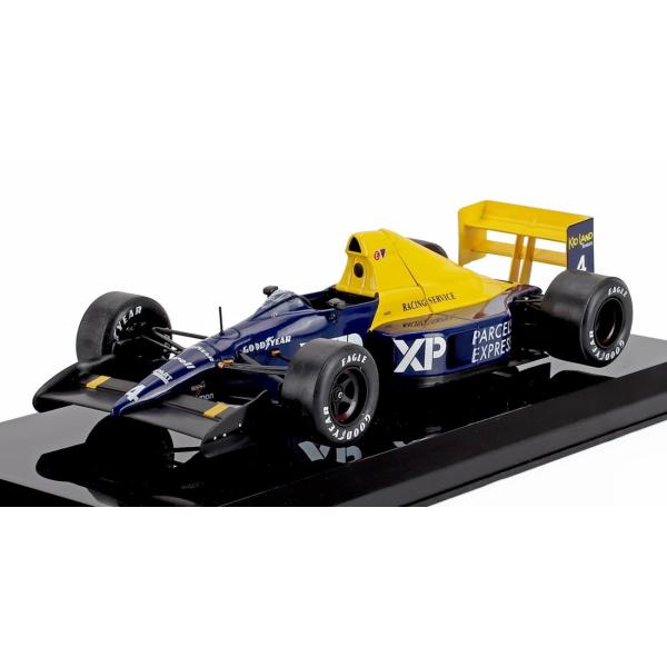 TYRRELLティレル F1 FORD 018 N 4 1989 ジャンアレジ ブルーイエロー LEGGENDARIE-AUTO-DA-CORSA-LE-GRANDI-FORMULA1-COLLECTION-CENTAURIA / EDIC...