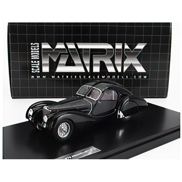BUGATTI  TYPE 57S ATLANTIC 1937  BLACK/Matrix 1/43ミニカー