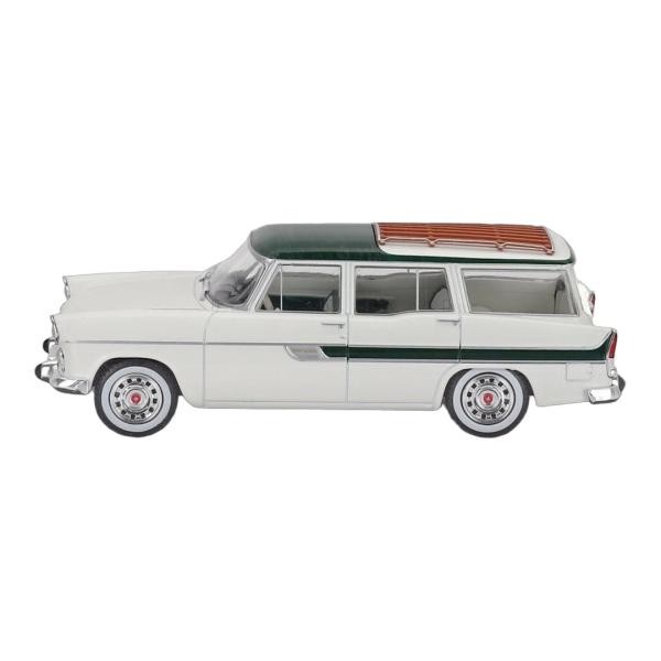 Simcaシムカ Vedette Marly ステーションワゴン 1959 ホワイト/グリーン CENTAURIA AUTO VINTAGE EUROPE COLLECTION / EDICOLA 1/24 ミニカー