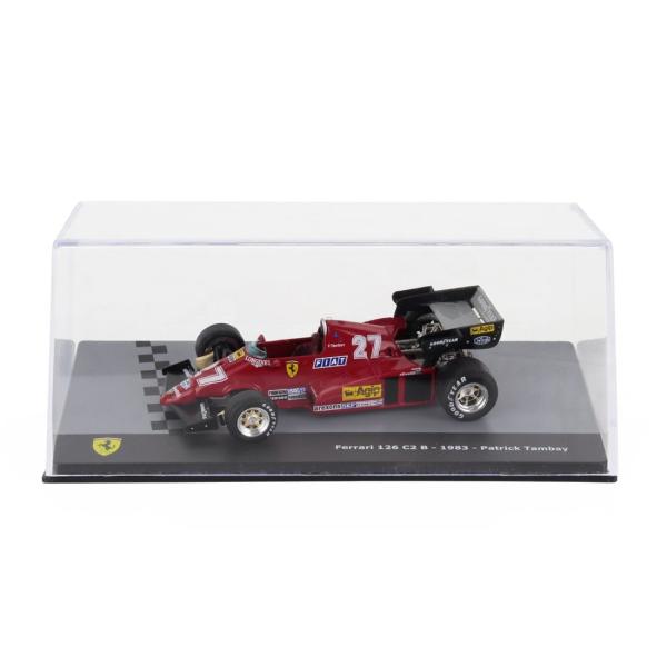 FERRARIフェラーリ F1 126 C2B N 27 シーズン 1983 パトリック タンベイ レッドブラック FERRARI-F1-COLLECTION / EDICOLA 1/43 ミニカー