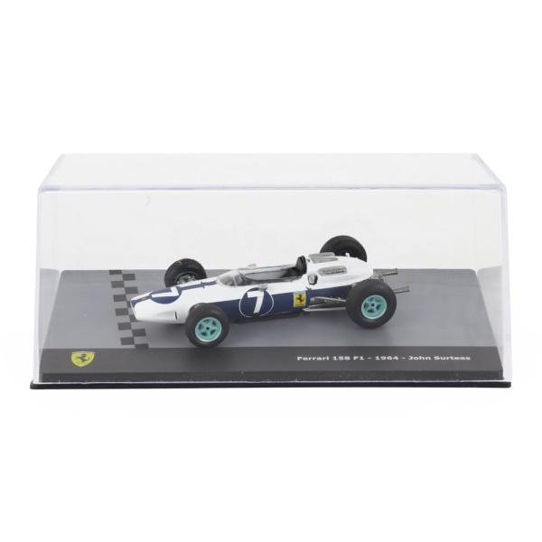 FERRARIフェラーリ F1 158 N 7 ワールドチャンピオン シーズン 1964 ジョン サーティース ホワイトブルー FERRARI-F1-COLLECTION / EDICOLA 1/43 ミニカー