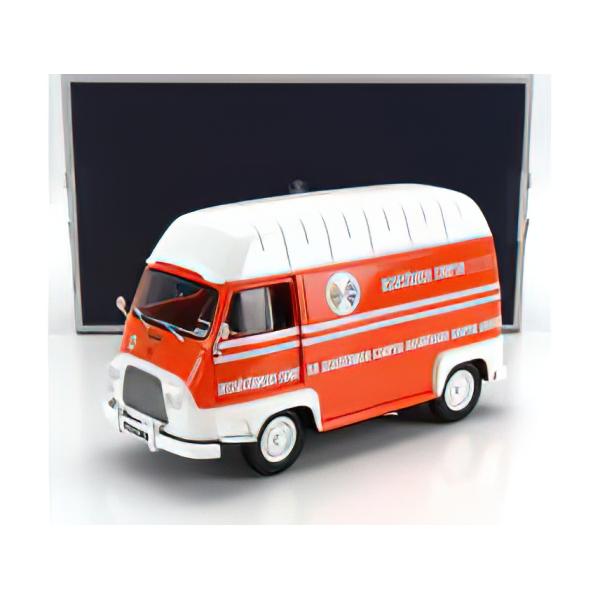 RENAULT  ESTAFETTE VAN ASSISTANCE COURSE 1968  ORANGE WHITE/Norev 1/18ミニカー
