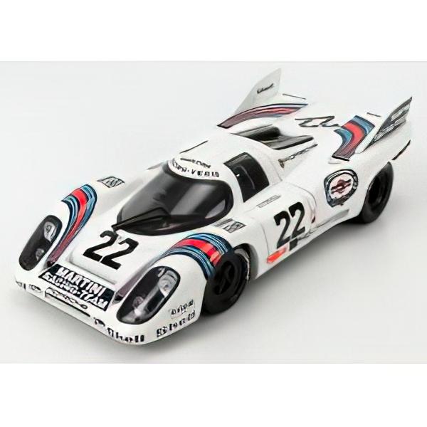【予約】1-3月以降発売予定PORSCHE - 917K TEAM MARTINI RACING N 22 WINNER 24h LE MANS 1971 H.MARKO G.VAN LENNEP - WHITE /Norev 1/18 ミニカー