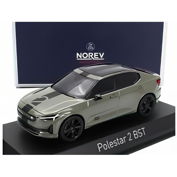 POLESTAR II BST 230 エディション 2024 ネビュラグレー/ Norev 1/43 ミニカー