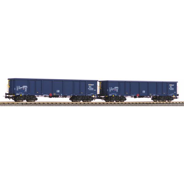 HOゲージ 鉄道模型 Piko ピコ Axbenet epoch VI DC 2 gondolas load of sand