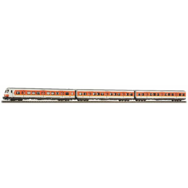 HOゲージ 鉄道模型 客車 Piko ピコ 3 pc Passenger train set x carriage S Bahn Nuremberg DB Epoch IV DC