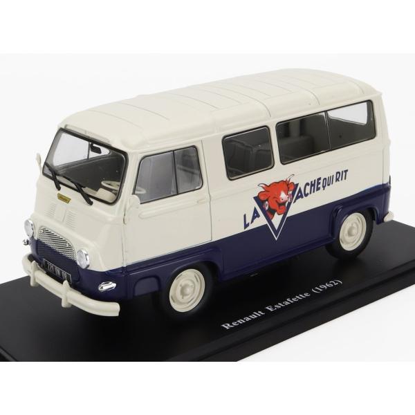 RENAULTルノー エスタフェット ミニバス ラバシュキリ 1962 外箱なし クリームブルー PLANETA-DEAGOSTNI-COLLECTION / EDICOLA 1/24 ミニカー