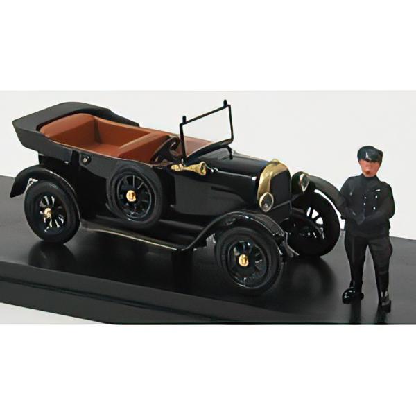 FIAT  201  MOSCHETTIERE DEL DUCE  1925  BLACK/Rio 1/43ミニカー