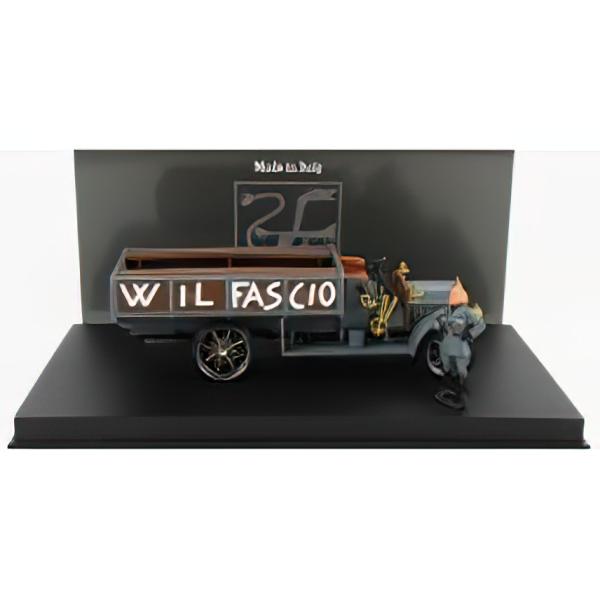 FIAT  18BL TRUCK - W IL FASCIO - LA MARCIA SU ROMA 22 OTTOBRE 1922 /Rio 1/43ミニカー