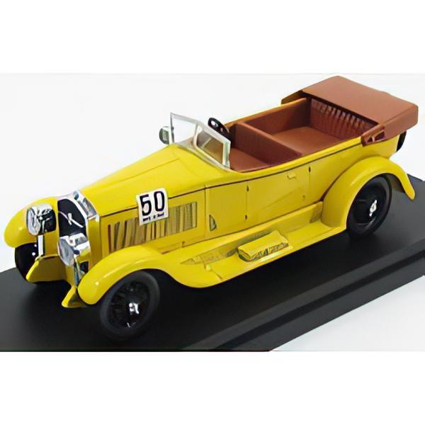 ISOTTA FRASCHINI  8A SPIDER N 50 WINNER RALLY MILANO  SANREMO 1933 ROSALINDA BIANCHI ANDERLONI  YELLOW/Rio 1/43ミニカー