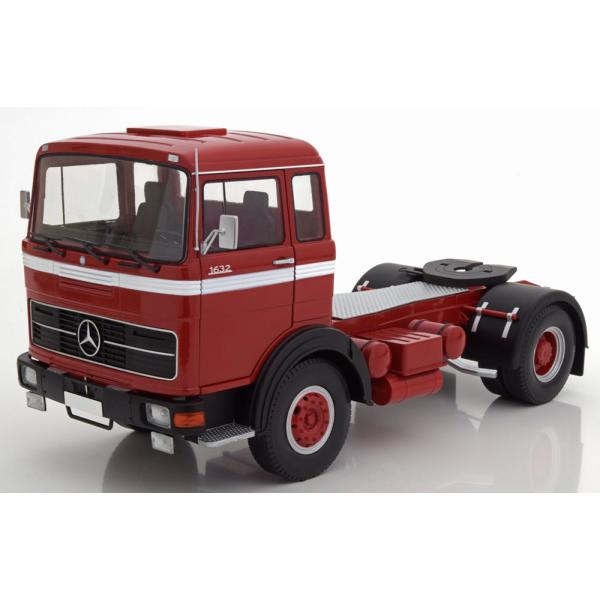 MERCEDES LPS 1632 レッド ブラック ホワイト 1969/ ROAD-KINGS 1/18 ミニカー