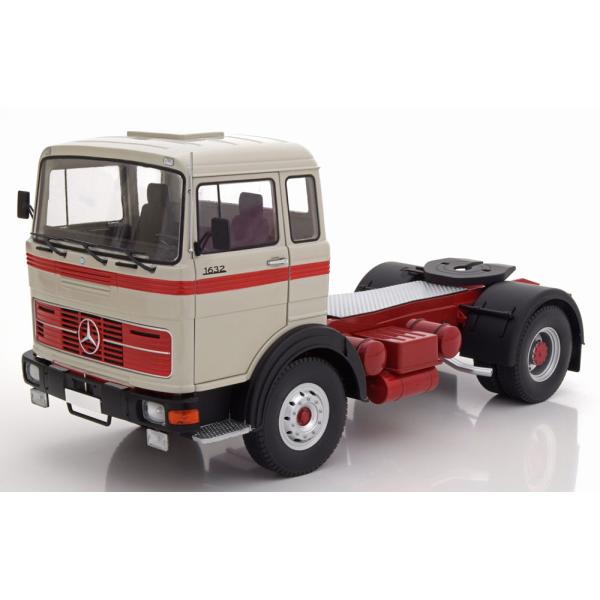 MERCEDES LPS 1632 グレー レッド ブラック 1969/ ROAD-KINGS 1/18 ミニカー