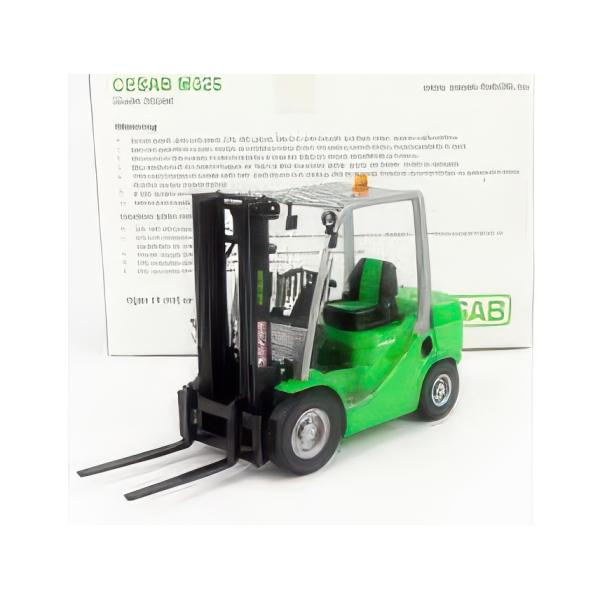 CESAB   M325 CARRELLO ELEVATORE VERTICALE   VERTICAL ORDER PICKER 4 WHEELS   GREEN BLACK フォークリフト / ROS 1/23 建設機械模型 工事車両