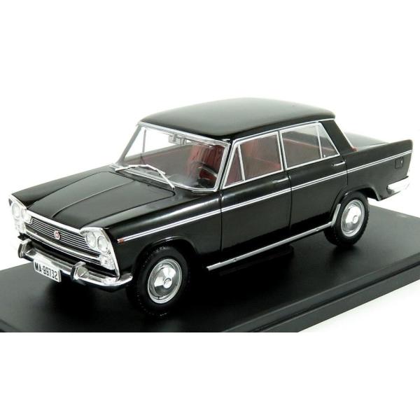 SEAT FIATセアトフィアット 1500 1971 ブラック COCHES-INOLVIDABLES-SALVAT-ESPANA / EDICOLA 1/24 ミニカー