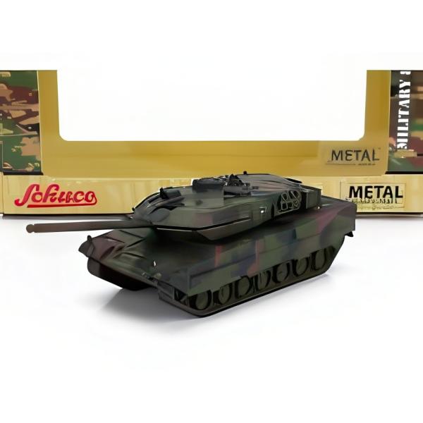 KRAUSS-MAFFEI WEGMANN レオパルト2A6 ドイツ陸軍 1945 ミリタリーグリーン/ Schuco 1/87 ミニカー