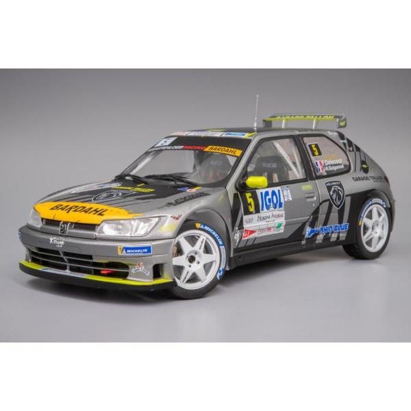 Peugeot 306 Maxi 5号車 ラリーモンブラン 2021 F.Delecour J.R.Guigonnet/ SOLIDO 1/18 ミニカー
