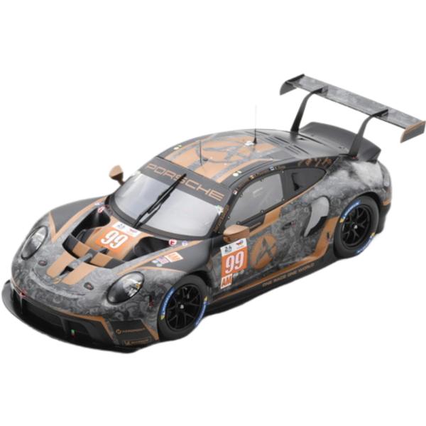 Porsche 911 991 Rsr 19 4.2L チーム Hardpoint Motorsport 99 24H Le Mans 2022 A Haryanto A Picariello M Rump Con Vetrina   Sp...