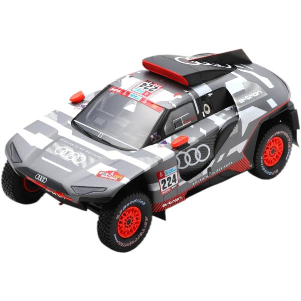 Audiアウディ Q ETron Rs Team Audi Sport #224 Rally Dakar 2022 M.Ekstrom E.Bergkvist / Spark 1/18 ミニカー