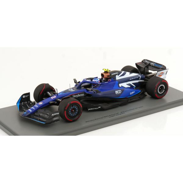 Williams FW45 GPイギリス Sargeant 2023 ケース付き Williams 800回目GP/ Spark 1/18 ミニカー