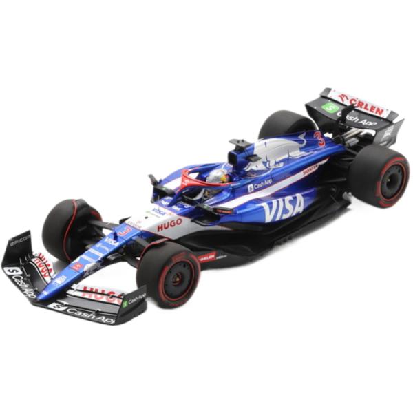Visa Cash App Rb Formula One チーム Vcarb 01 3 Bahrain GP 2024 Daniel Ricciardo 18S984/ Spark 1/18 ミニカー