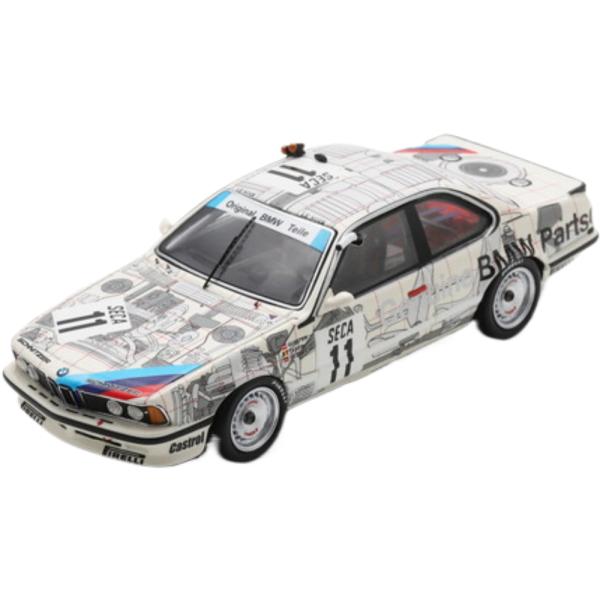 Bmw 6 Series 635 Csi 11 ウィナー 24H スパ 1986 D Quester Th Tassin A Heger 43SPA1986/ Spark 1/43 ミニカー