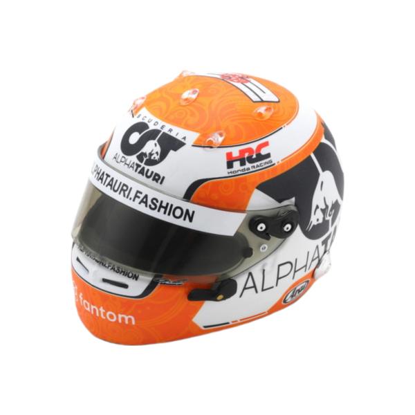Bell ヘルメット F1 Casco ヘルメット At03 Honda チーム Alpha Tauri #22 シーズン 2022 Yuki Tsunoda/ Spark 1/5 ミニカー