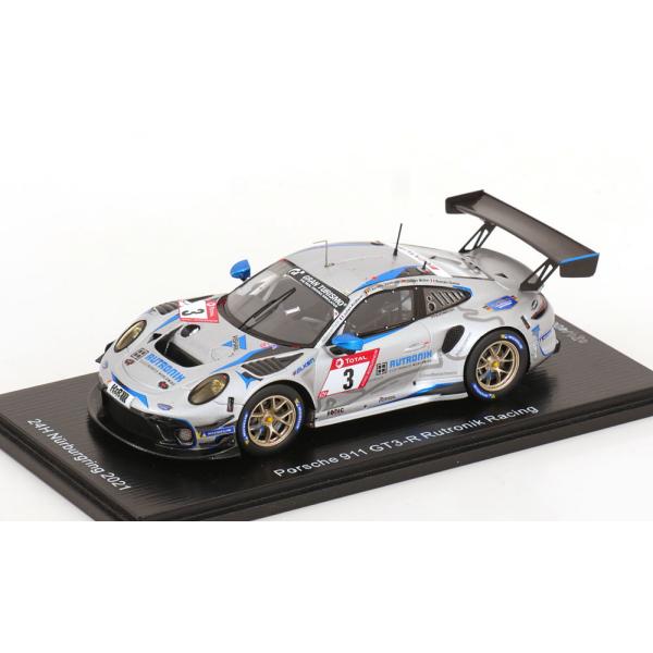 Porscheポルシェ 911 GT3-R No 3 24h Nuerburgringニュルブルクリンク 2021 Dumas/Andlauer/Vanthoor/M?ller Rutronikルドロニックエディション / Spark 1/...
