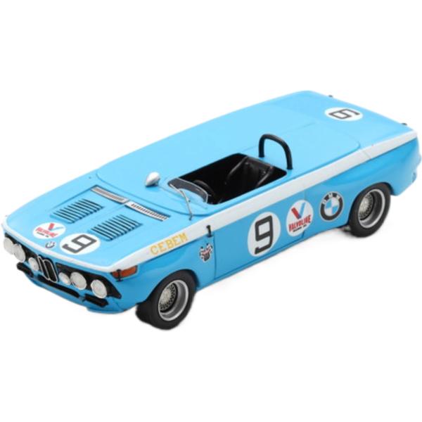 Bmw 2002 スパイダー #9 ウィナー 1500Km Interlagos 1970 J Balder C Cayres ライトブルー/ Spark 1/43 ミニカー