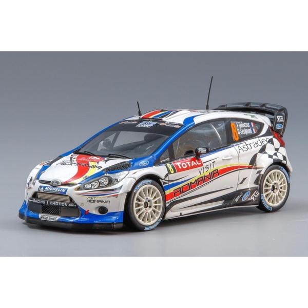 Ford Fiesta RS WRC 8号車 モンテカルロ 2012 6位 F.Delecour D.Savignoni/ Spark 1/43 ミニカー