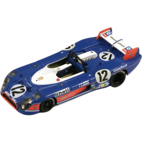Matra Simca Ms 670 B N 12 3Rd Le Mans 1973 Jabouille Jaussaud/ Spark 1/43 ミニカー