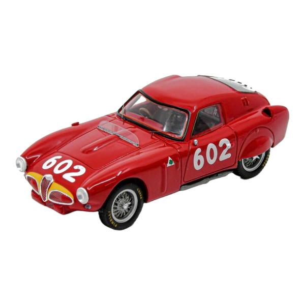 アルファロメオ 6C 3000Cm #602 2位 ミッレミリア 1953 J.M. Fangio G.Sala レッド / Spark 1/43 ミニカー