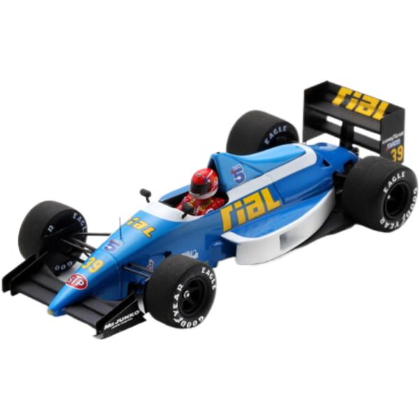 Rial F1 Arc2 39 Essais Belgium GP 1989 Pierre Henri Raphanel S3963/ Spark 1/43 ミニカー