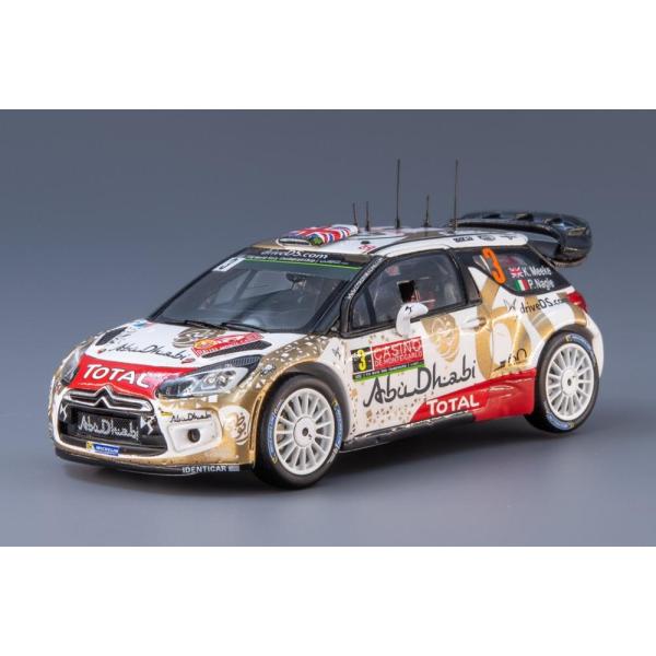 Citroen DS3 WRC 3号車 モンテカルロ 2015 10位 K.Meeke P.Nagle/ Spark 1/43 ミニカー