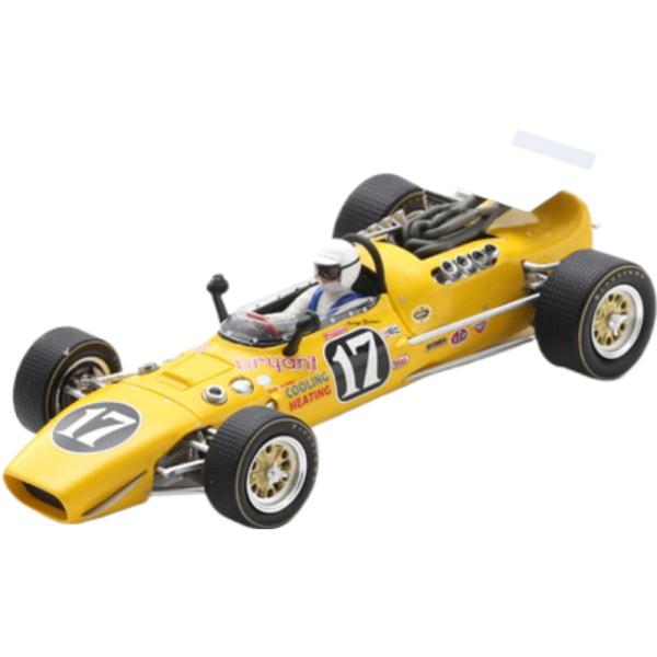 Vollstedt #17 Indy 500 1967 C Yarborough イエロー/ Spark 1/43 ミニカー