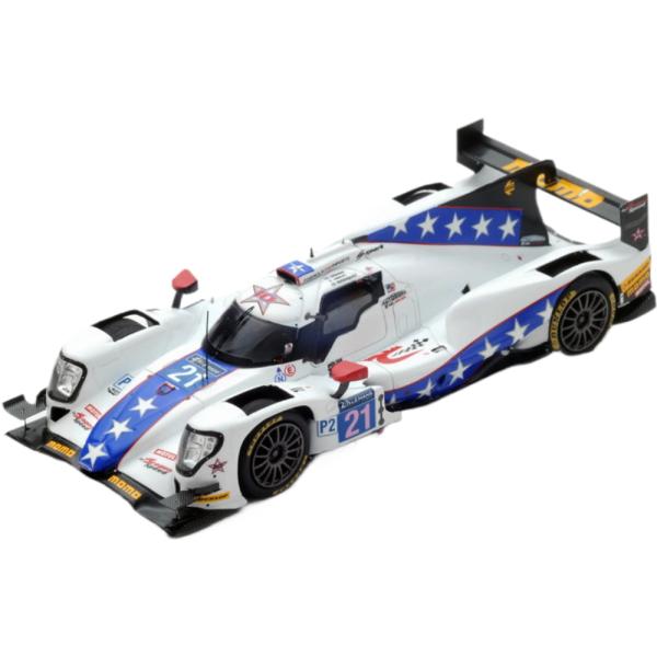 Oreca 07 Gibson チーム Dragonspeed #21 24H Le Mans 2017 H Hedman B Hanley F Rosenqvist ホワイト ブルー/ Spark 1/43 ミニカー