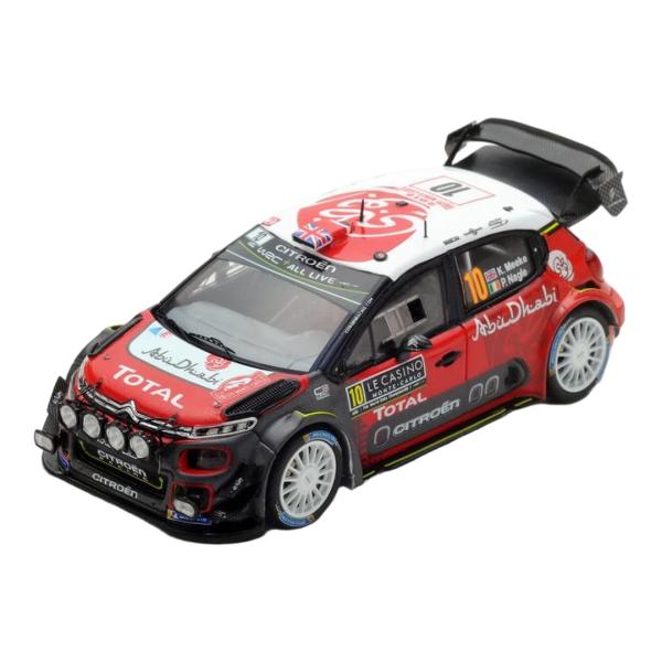 シトロエン C3 WRC #10 ラリー・モンテカルロ 2018 K.Meeke P.Nagle / Spark 1/43 ミニカー