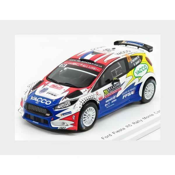 Ford England Fiesta R5 #26 ラリー Montecarlo 2019 A Fourmaux R Jamoul/ Spark 1/43 ミニカー