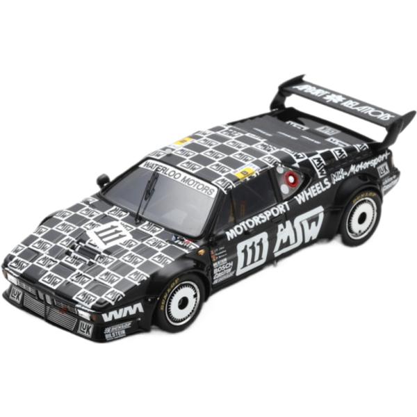 Bmw M1 M88 3.5L チーム Mk Mototrsport 111 24H Le Mans 1986 J P Libert P Witmeur M Krandenberg S6413/ Spark 1/43 ミニカー
