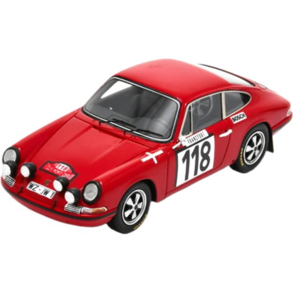 Porsche 911S S 2.0L Coupe (Night Version) 118 Rally Montecarlo 1970 Jean Clement Antoine Goubert S6606/ Spark 1/43 ミニカー