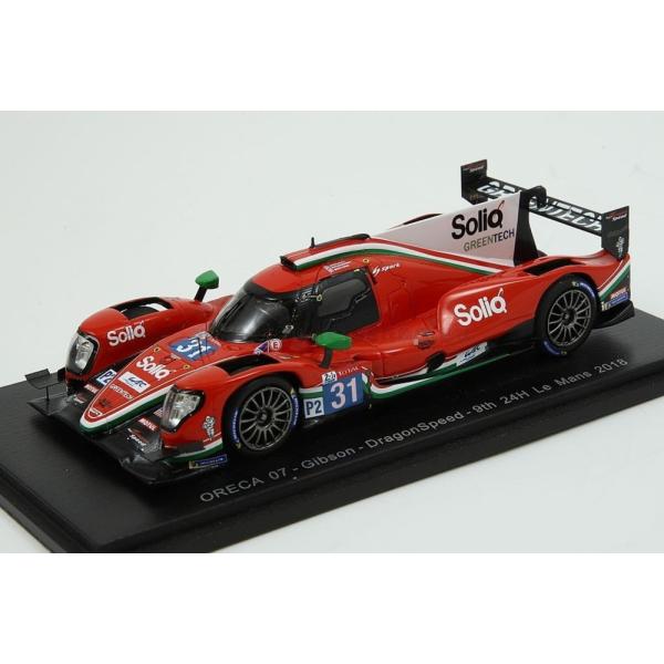 ORECA 07 Gibson 31号車 DragonSpeed ルマン24時間 2018 9位/ Spark 1/43 ミニカー