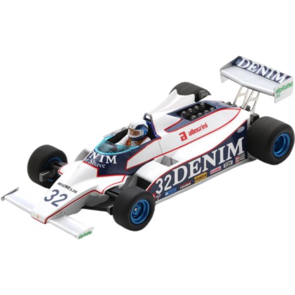 Osella F1 Fa1B #32 Belgium Gp 1981 B Gabbiani ホワイト ブルー/ Spark 1/43 ミニカー