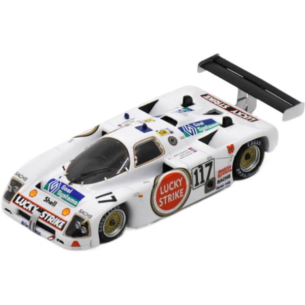 Argo Jm19C Ford Cosworth チーム Lucky Strike Schanche #117 24H Le Mans 1988 ホワイト/ Spark 1/43 ミニカー