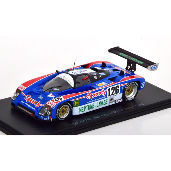 Argo JM19C Speedy No.126 24時間ルマン Rousselot/Messaoudi/Lecerf 1989/ Spark 1/43 ミニカー